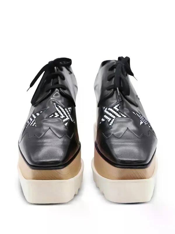 Stella McCartney Star Embellishment Derby Platform Shoes
