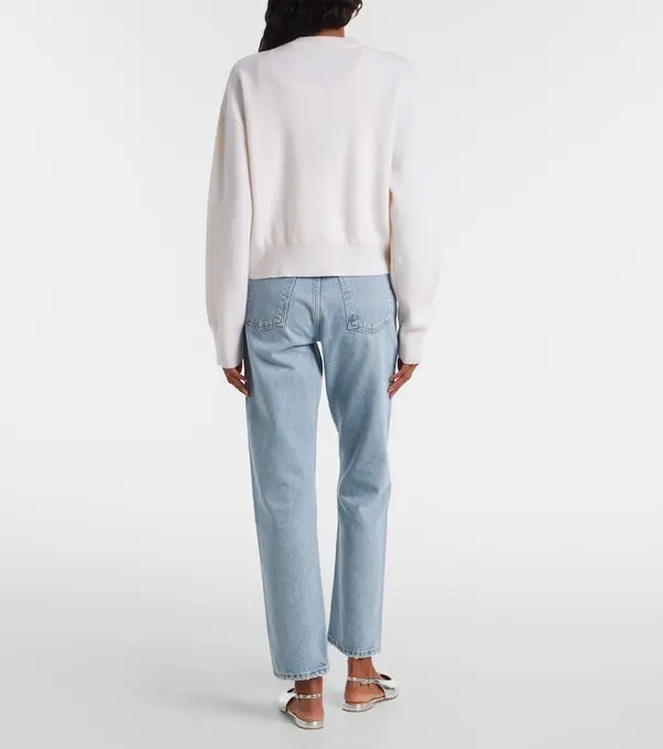 Rabanne Sequined Wool And Cashmere Cardigan