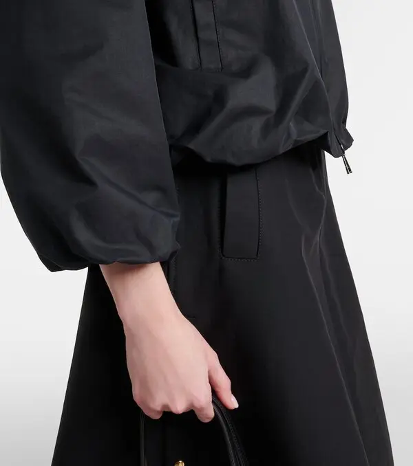 Moncler Gruissan Cotton-blend Bomber Jacket - Black