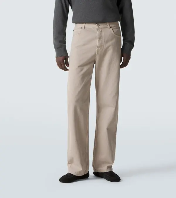 THE ROW Siouxie Straight Jeans - Grey