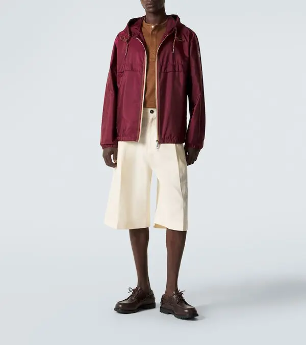 Moncler Nidge Technical Jacket - Red