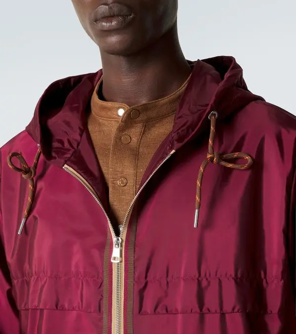 Moncler Nidge Technical Jacket - Red