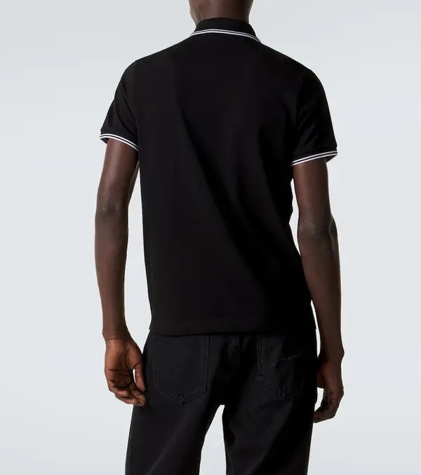 Moncler Cotton Pique Polo Shirt