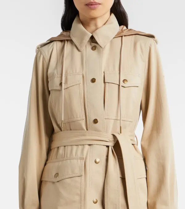 Moncler Centaurea Belted Field Jacket