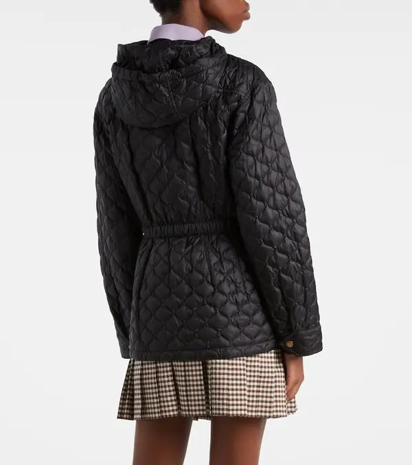 Moncler Arum Quilted Down Jacket - Black