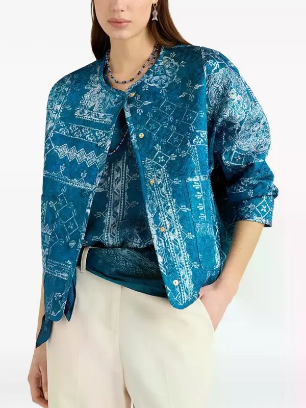 Momoni Gelsomino Printed Jacket