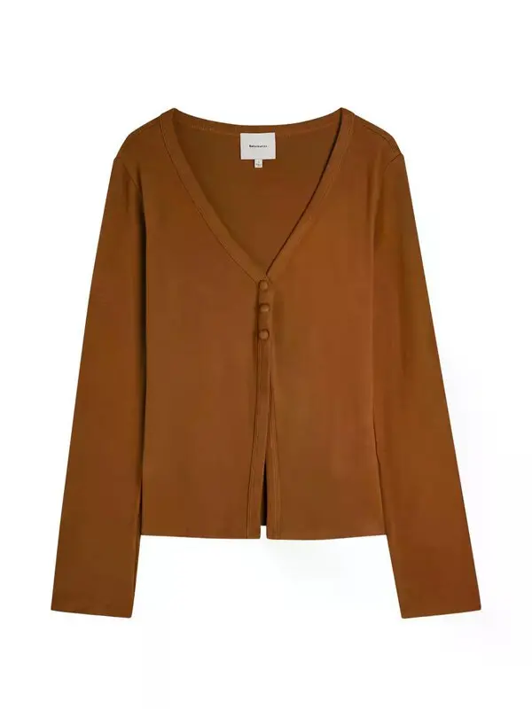 REFORMATION Millie Button V-neck Cardigan