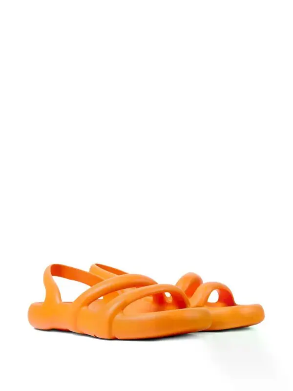 Camper Kobarah Strap Flat Sandals - Orange