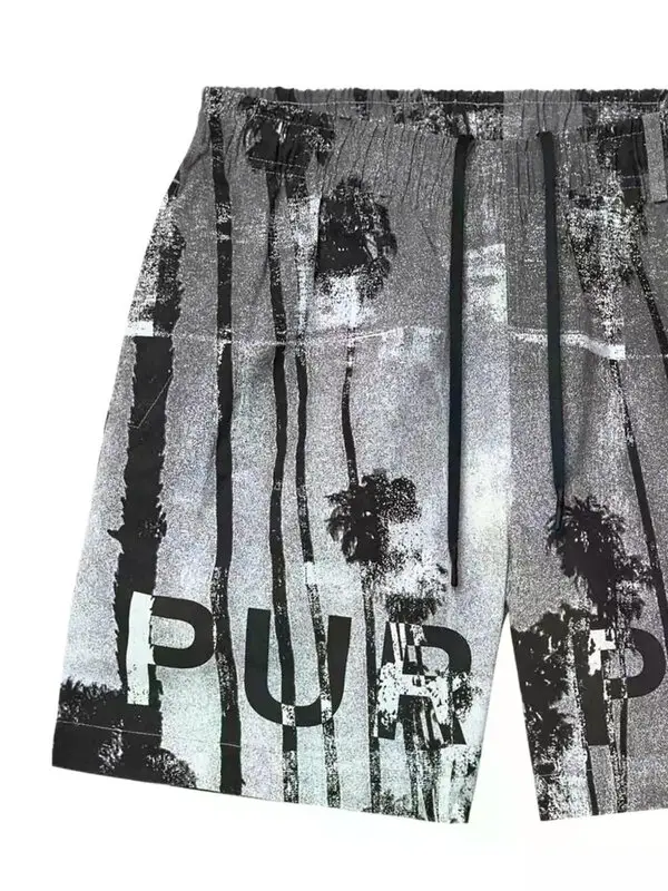 PURPLE BRAND Printed Swim Shorts