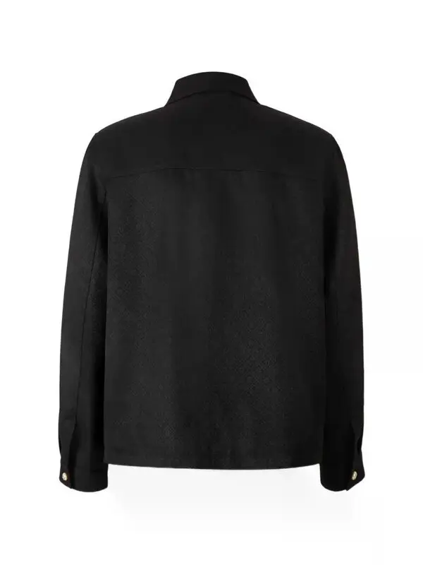 Casablanca Patterned Shirt Jacket