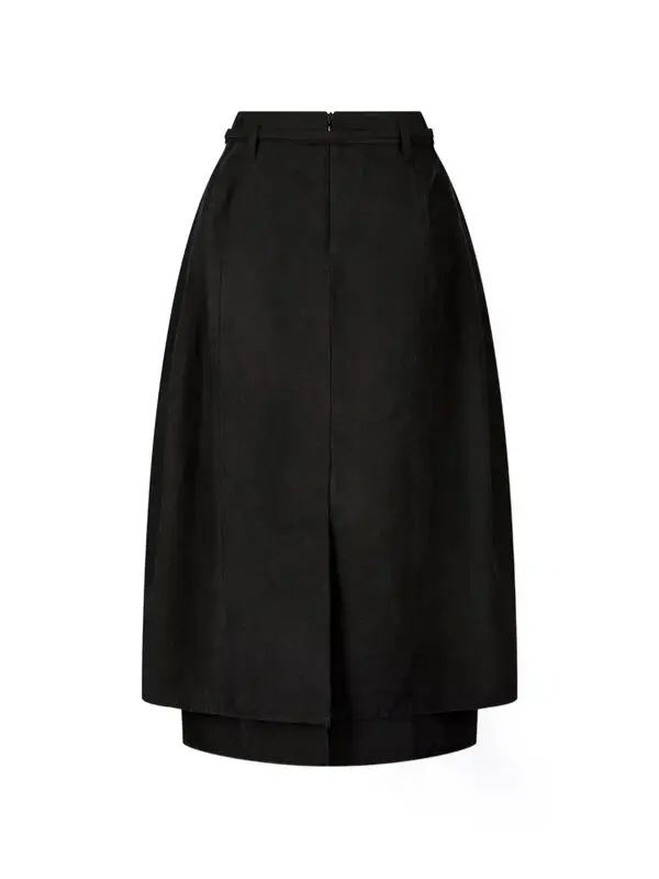 STUDIO TOMBOY Tie Wrap Skirt - Black