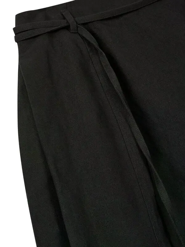 STUDIO TOMBOY Tie Wrap Skirt - Black