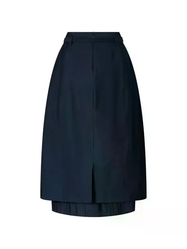STUDIO TOMBOY Pleated Midi Skirt - Blue