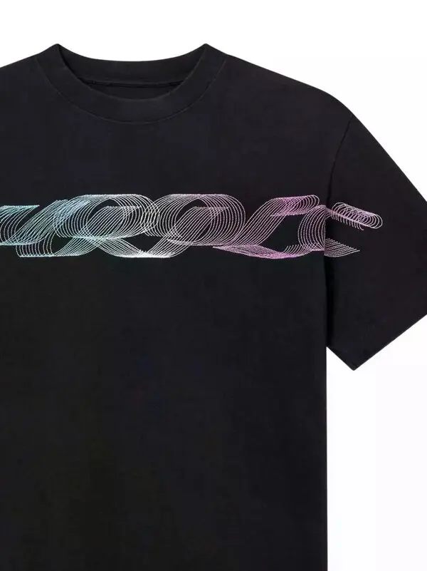 PURPLE BRAND Logo T-shirt - Black