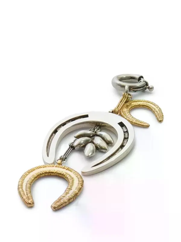 Isabel Marant Étoile Byrne Two-tone Horseshoe-detail Keyring