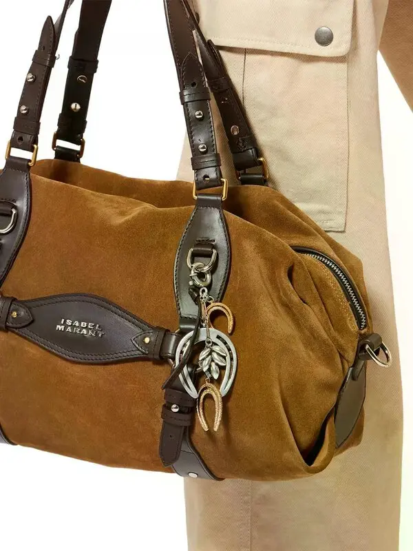 Isabel Marant Étoile Byrne Two-tone Horseshoe-detail Keyring