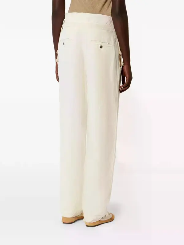 Isabel Marant Étoile Sharon" Drawstring Trousers - Neutrals