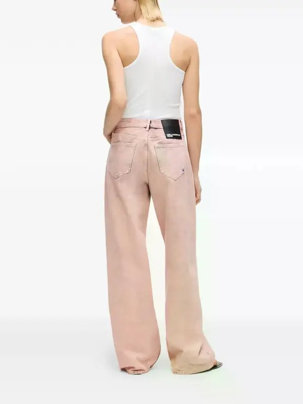 Karl Lagerfeld Five-pocket Mid-rise Jeans