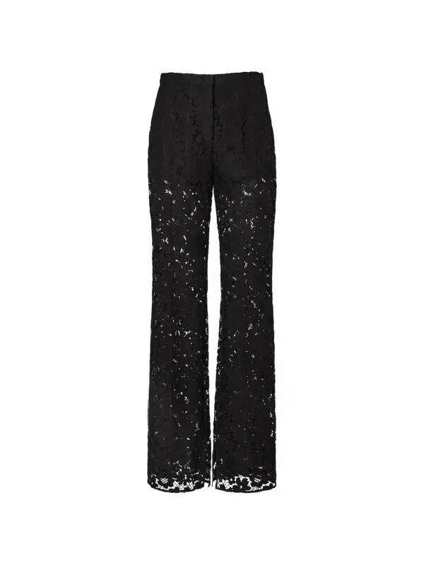 Fendi Lace Detailed Trousers