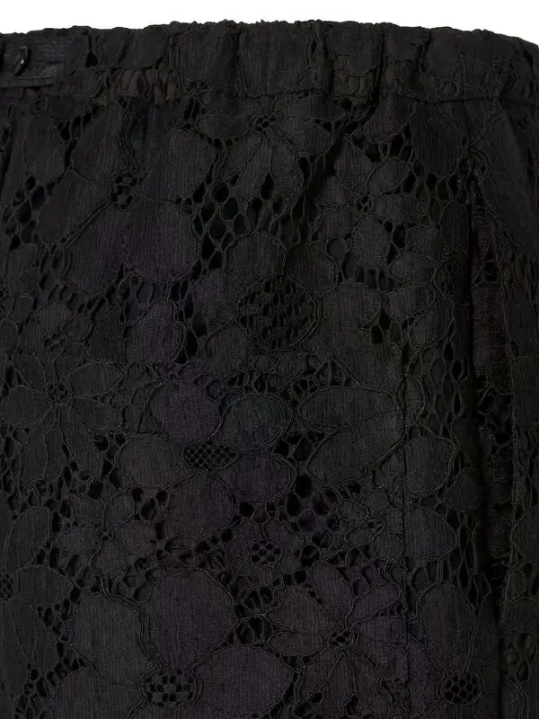 Fendi Lace Detailed Trousers