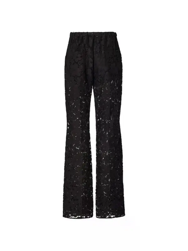 Fendi Lace Detailed Trousers