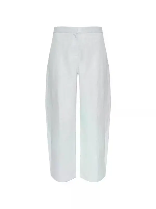 SAMSOE SAMSOE Elasticated Waist Wide Leg Trousers - Grey