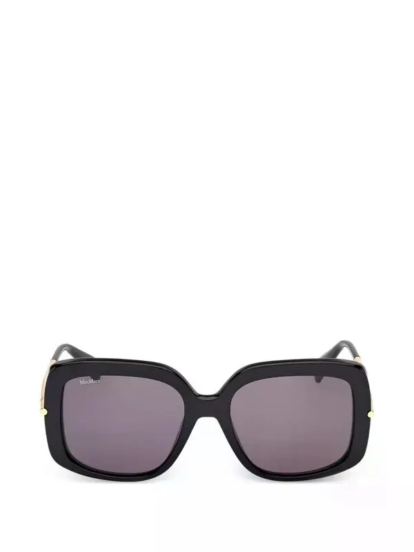 Max Mara Square Frame Sunglasses - Black