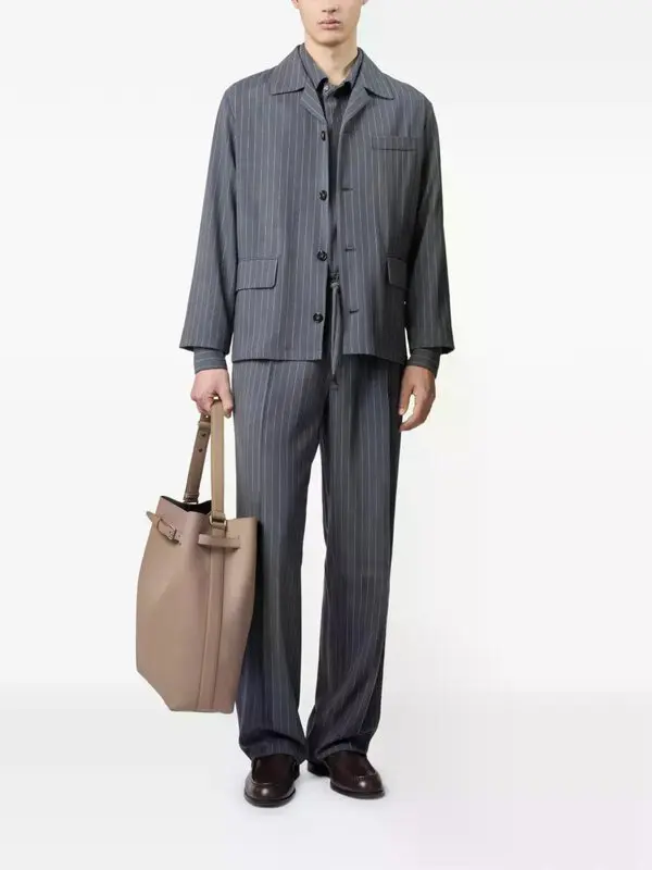 TOD'S Pinstripe-pattern Jacket