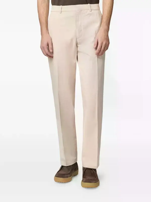 TOD'S Cotton Chino Trousers - Neutrals