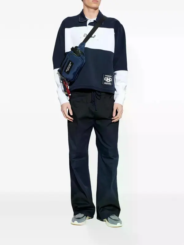 Dsquared2 Wide Leg Drawstring Trousers