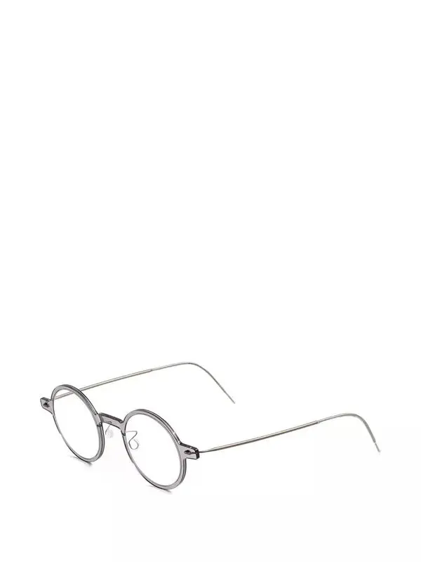 LINDBERG Round Frame Glasses - Grey