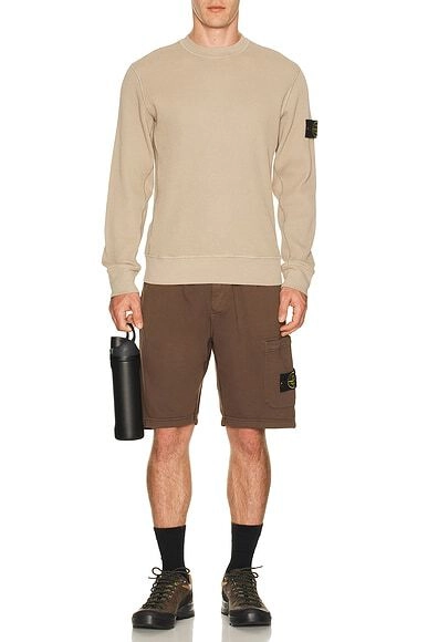 Stone Island Garment Dyed Shorts