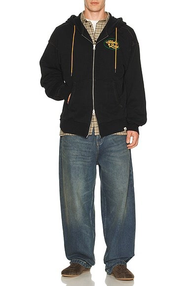 NICHOLAS DALEY Roots Zip Up Hoodie
