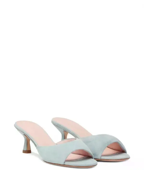 Fabiana Filippi Suede Slip-on Pumps