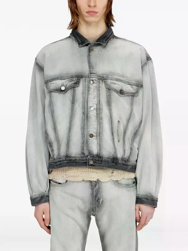 DIESEL® Buttoned Denim Jacket