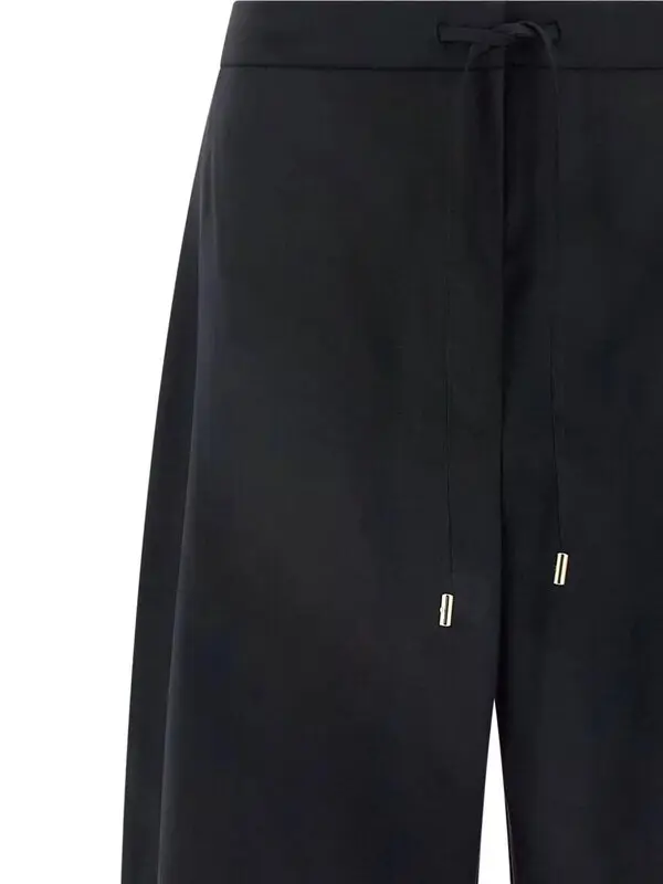 Max Mara Corone Drawstring Trousers - Blue