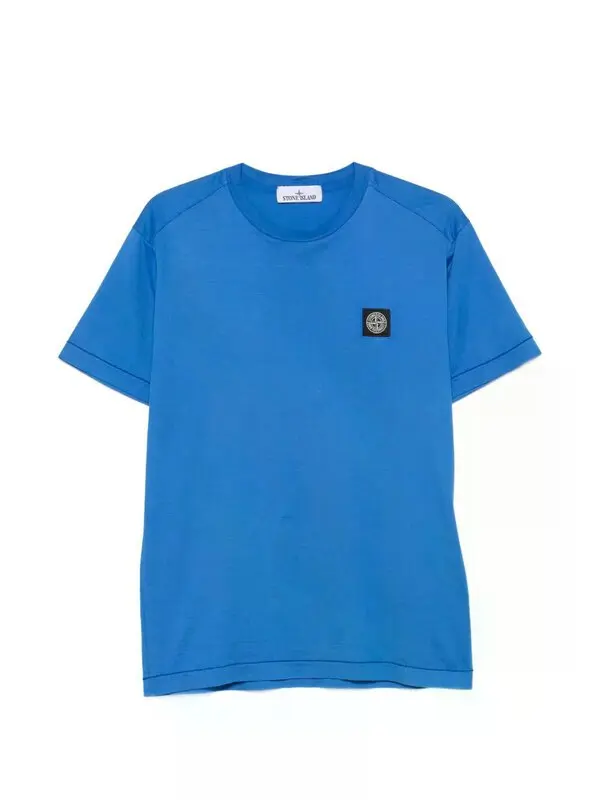 Stone Island 2100027 60/2 Cotton Jersey T-shirt - Blue