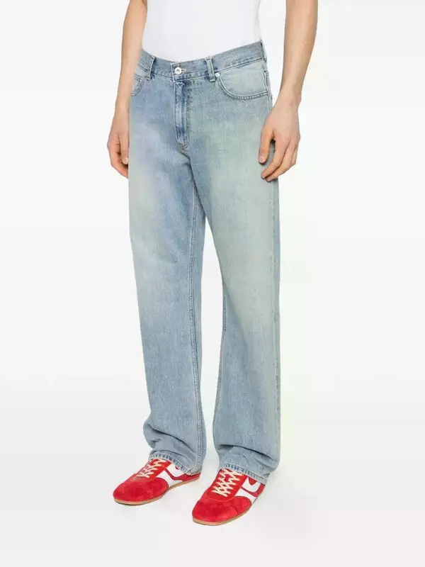TONYWACK Straight Leg Denim Jeans