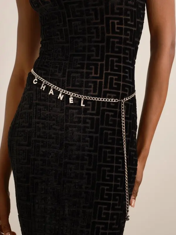 SUSAN CAPLAN Chanel 2011 -plated Chain Belt