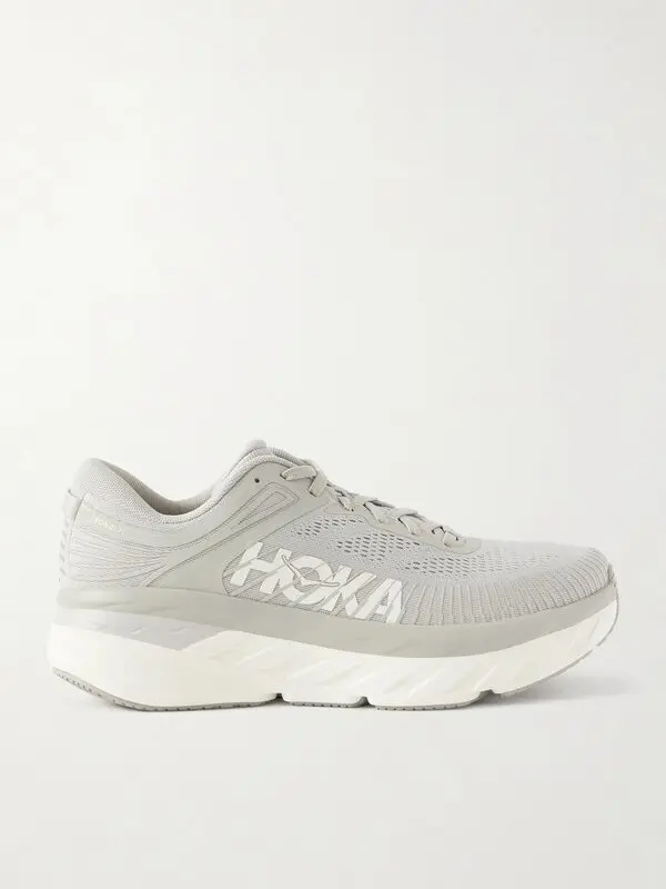 Hoka One One Hoka Bondi 7 Sneakers - Gray