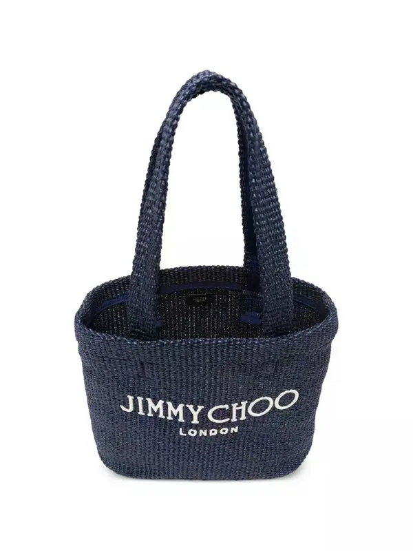 JIMMY CHOO East-west Logo Tote Bag - Blue