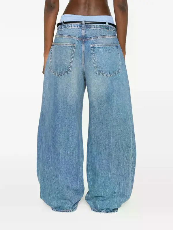 Alexander Wang Pocket Belted Jeans - Blue