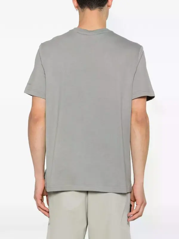 Moose Knuckles Crescent Appliqué T-shirt - Grey