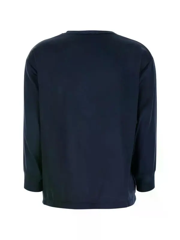 JUCCA Crew-neck Sweatshirt With Gathered Hem
