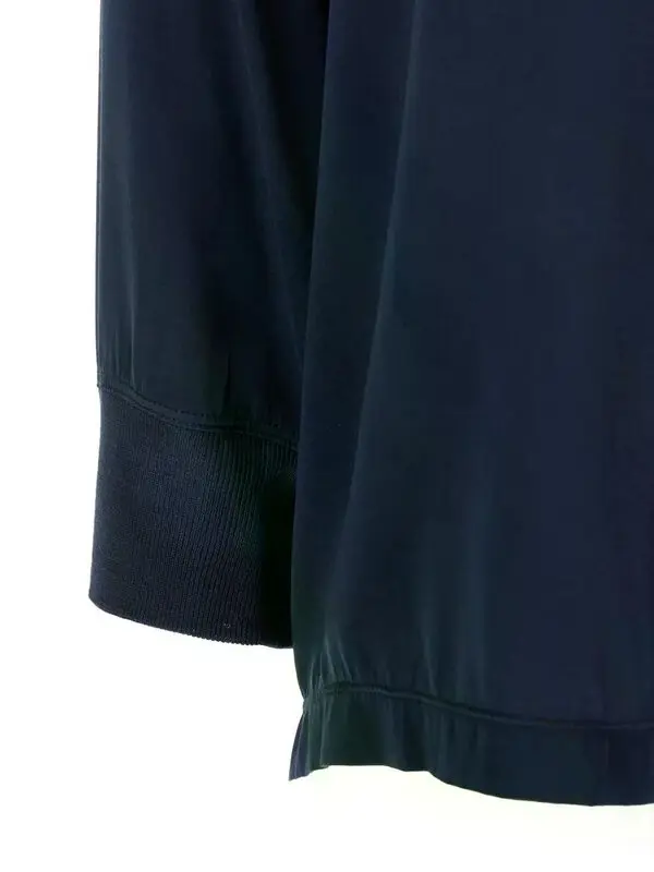 JUCCA Crew-neck Sweatshirt With Gathered Hem