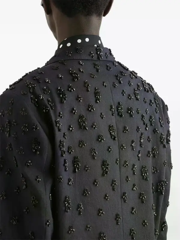 Dolce & Gabbana Single-breasted Embroidered Jacket