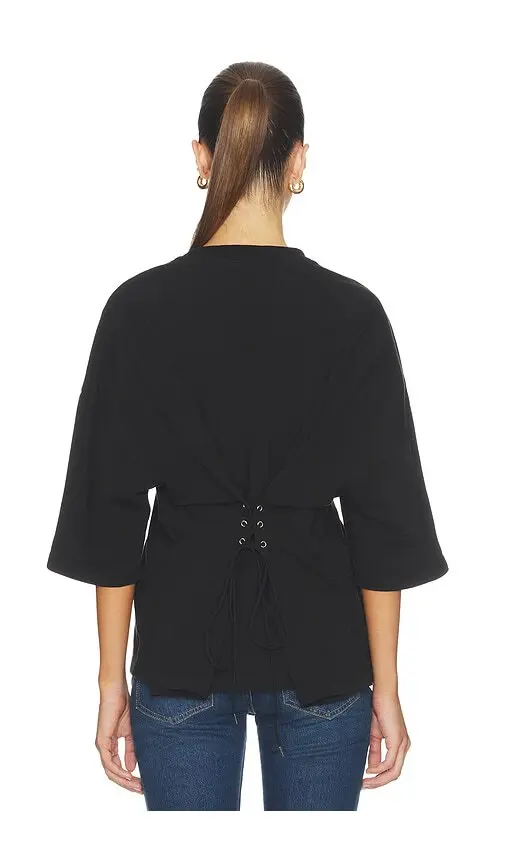 AGOLDE Ellery Tee Shirt - Black