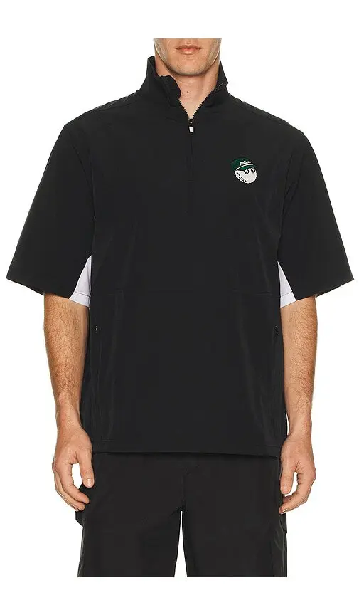 MALBON Pine Windshirt - Black
