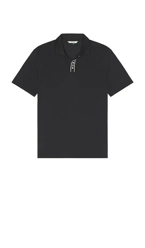 MALBON Block Placket Polo In . Also