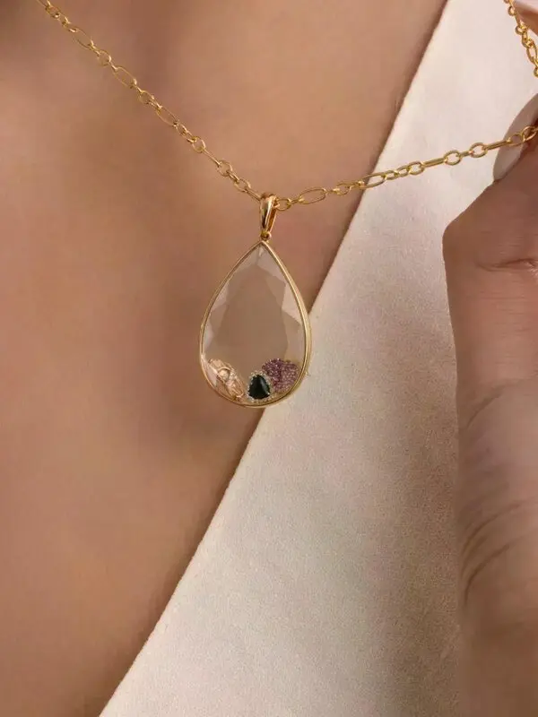 Loquet Black Eclipse Diamond Charm - Gold